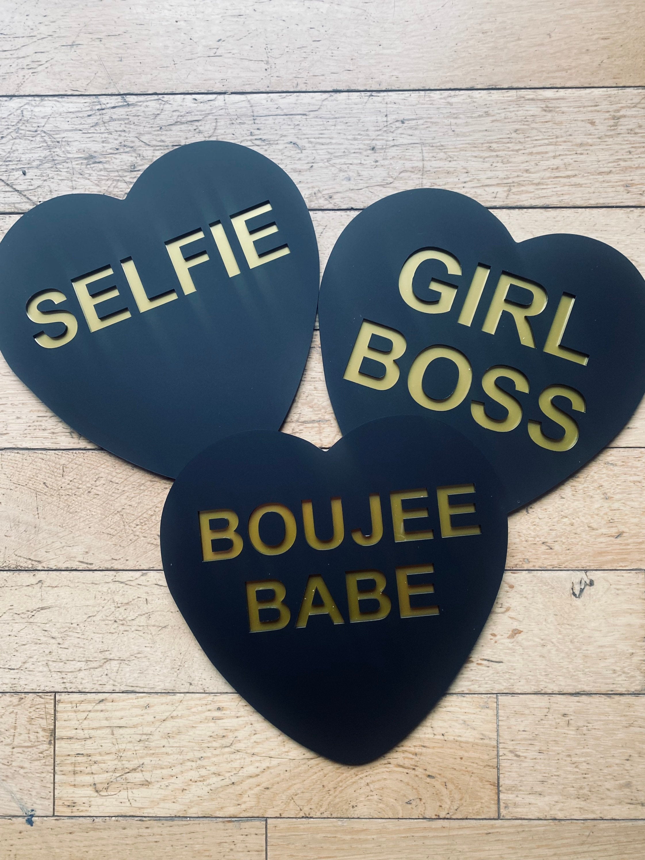 HEARTS wall decor,Wall Decor, Acrylic Wall Decor, Heart shaped decor ...